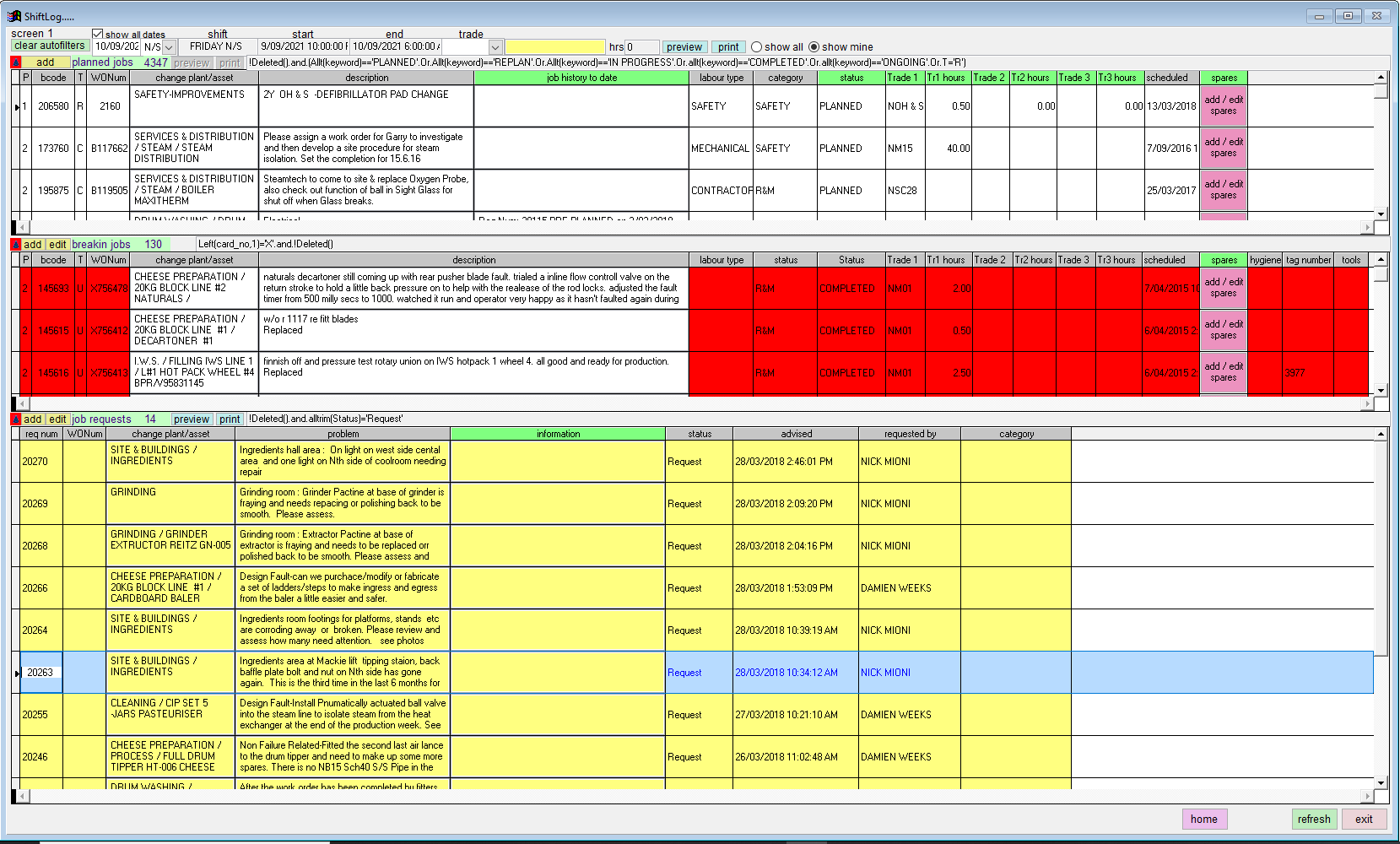 JR2 - MainPlan CMMS